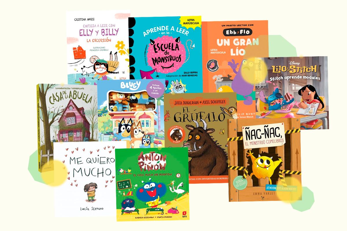 Libros para niños de 4 y 5 años: primeras lecturas - Consejos de los ...