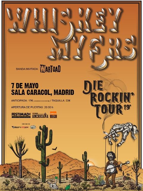 WHISKEY MYERS. En concierto. 7/05 Madrid. sorteamos 3 entradas dobles ...