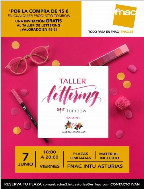 "Taller de Lettering para aprender técnicas básicas de escritura ...
