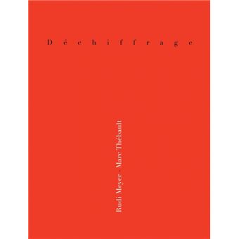 Déchiffrage. - Marc Thébault -5% en libros | Fnac