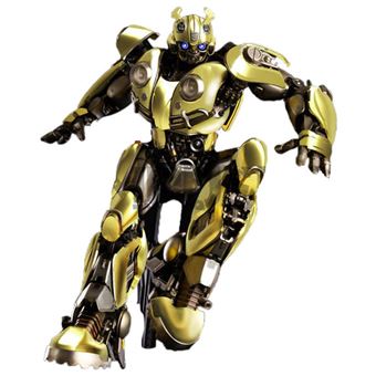 Figura Threezero 3Z0294 DLX Transformers : BumbleBee Bumblebee Gold Version - Merchandising Cine ...