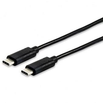 Cable USB 2.0 Equip 12888307 - Conectores Tipo c Macho / Tipo c Macho - 1 Metro - Color Negro ...