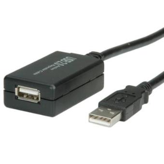 Adaptador Value USB 2.0 Extension Cable, active with Repeater 12 m ...