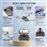 Dron SZSMART F10 Plegable, Cámara 480P, Motor Brushless, Flujo Óptico ...