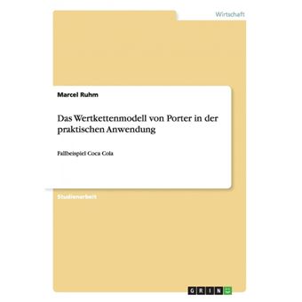 Das wertkettenmodell von porter in der praktischen anwendung. - Marcel ...