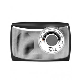Radio Portatil Sytech Plata am/fm, Pila Y Red (sytech) Gris Sy1652p ...