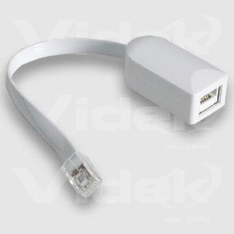 Adaptador Videk RJ45M to Secondary Socket - Adaptadores - Los mejores ...