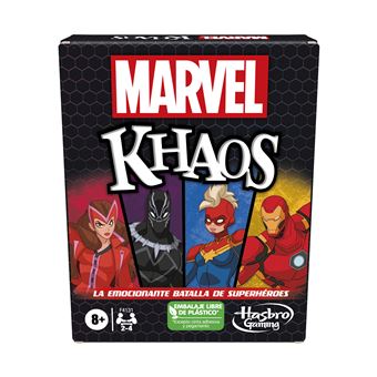 Juego de mesa Hasbro Marvel Khaos Versión en español, Juegos de tablero ...