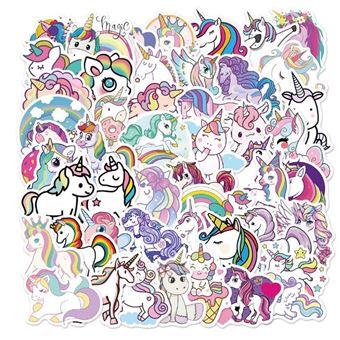 50 stickers para decorar tu habitación Modelo Licorne, Decoración y ...