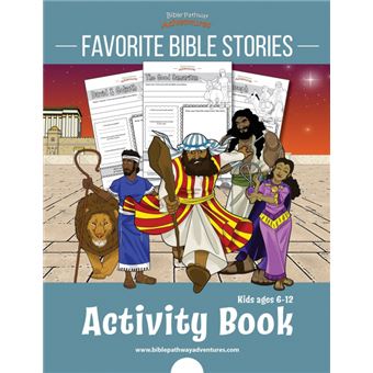 Favorite bible stories activity book. - Bible Pathway Adventures -5% en ...