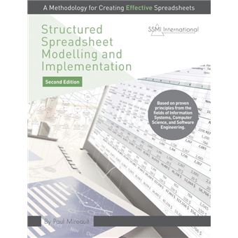 Structured Spreadsheet Modelling And Implementation - Paul Mireault -5% en libros | Fnac