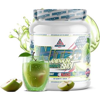 American Suplement Nitro Adrenaline Shot Pre-work Out 300 Gr - Aporte ...