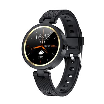 Smartwatch P10 temperatura frecuencia cardíaca Negro - Smartwatch - Los ...
