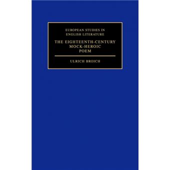 INGLES Otros 18Th Century Mock Heroic Poem Hb CAMBRIDGE - Libro Texto ...