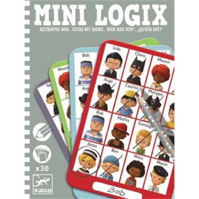 Juego Mini Logix Quién es quién Jules Djeco - Juego de aprendizaje ...