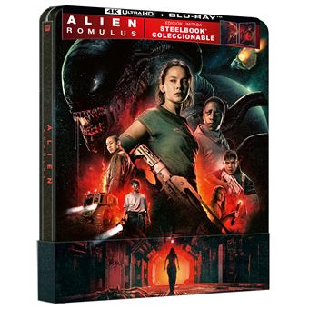 Alien Romulus - Steelbook UHD + Blu-ray - Fede Álvarez - Cailee Spaeny ...