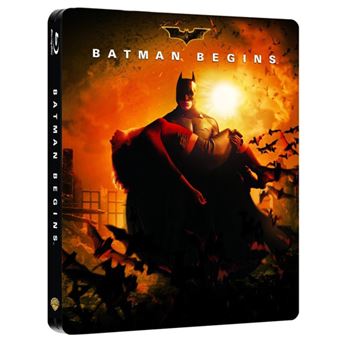 Batman Begins - Steelbook Blu-Ray - Christopher Nolan - Christian Bale - Liam Neeson | Fnac