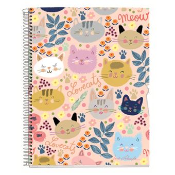 Libreta A4 Miquelrius Meow Jordi Labanda - Cuaderno - Los mejores ...
