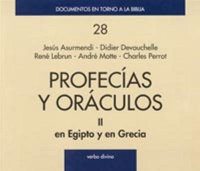 Profecías y oráculos - II - Hugues Cousin, Bertrand Delattre Bernard ...