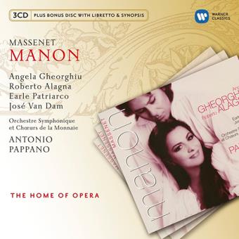 Massenet: Manon. New Opera Series - CD - Jules Massenet - Antonio ...