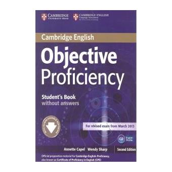 Objective Proficiency Student'S Book Without Answers With Downloadable ...