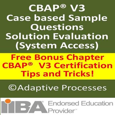 CBAP V3 Case study based question - Solution Evaluation - 1 - -lo mejor ...