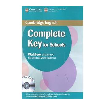 Complete key for schools Workbook with answers with Audio CD - Emma ...