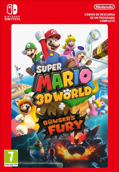 Super Mario 3D World + Bowser's Fury Nintendo Switch - Código de ...