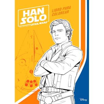 han solo coloring book
