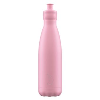 Botella Chilly's Sport rosa pastel 500ml - Para decorar - Los mejores ...