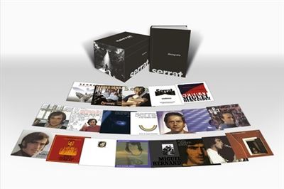 Box Set Serrat - Discografía en castellano - 20 CD - Joan Manuel Serrat ...
