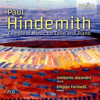 Hindemith: Complete Music for Cello and Piano - 2 CDs - Paul Hindemith ...