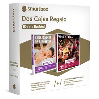Caja regalo Smartbox Pack: Sensaciones de bienestar + Vino y tapas ...