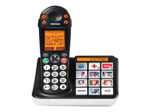 TOPCOM Teléfono inalámbrico DECT SOLOGIC B-9 - Teléfono inalámbrico | Fnac