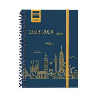 Agenda escolar 2023/2024 Finocam Secundaria 8º semana vista horizontal City - Agenda - Los ...