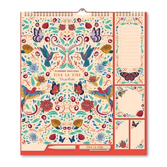 Planner 2023/2024 Erik mes visto Frida Kahlo - Calendario, horario ...