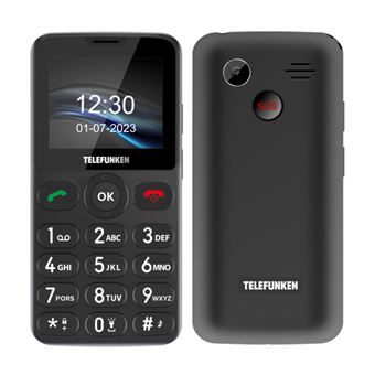 Teléfono móvil Telefunken S415 Negro - Teléfono libre | Fnac