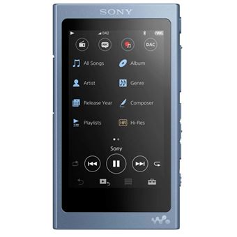 MP4 Sony NW-A45 16GB Azul - Reproductor MP3 / MP4 - Los mejores precios ...