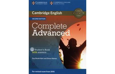 Complete Advanced Student'S Book With Answers With Cd-Rom 2Nd Edition ...
