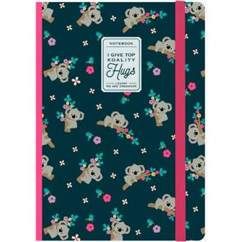 Cuaderno grande Legami rayas tapa dura Koality Hugs verde oscuro ...