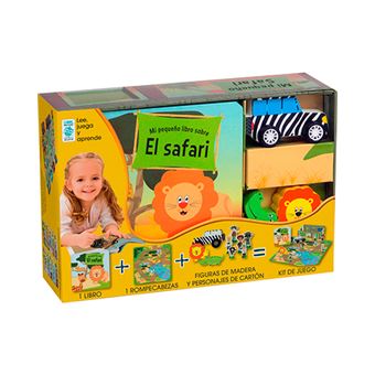 Lee, juega y aprende - Mi pequeño libro sobre el safari - Varios ...