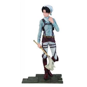 Figura Ataque a los Titanes Levi limpiando 16 cm - Ataque a los Titanes ...