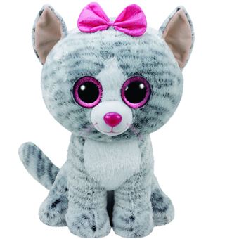 Peluche Beanie Boos XL Kiki Grey Cat 40cm - Personaje de peluche ...