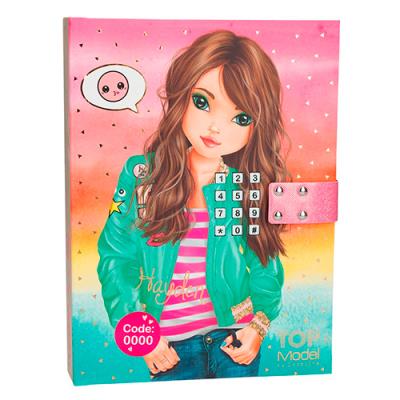 Diario Top Model Hayden con código secreto - Cuaderno - Los mejores ...
