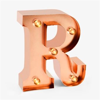Mini letra iluminada R Legami - Artículo de decoración - Los mejores ...