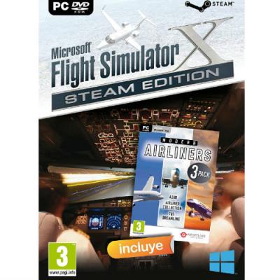 Microsoft FSX: Flight Simulator X (DVD) + Modern Airlines PC para - Los ...