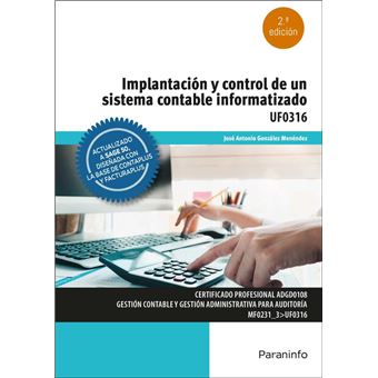 Implantación y control de un sistema contable informatizado - Jose Antonio Gonzalez Menendez -5% ...