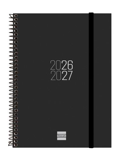 Agenda Curso Finocam Espir Sep 2026 - Ago 2027 E10 - 155x212 mm Semana ...
