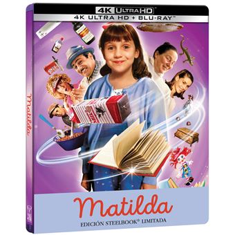 Matilda - Steelbook UHD + Blu-ray - Danny DeVito - Mara Wilson - Danny ...