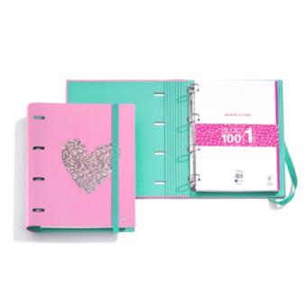 Carpeta Miquelrius Ágatha Ruiz de la Prada Corazón Bloc Notebook - -5% ...